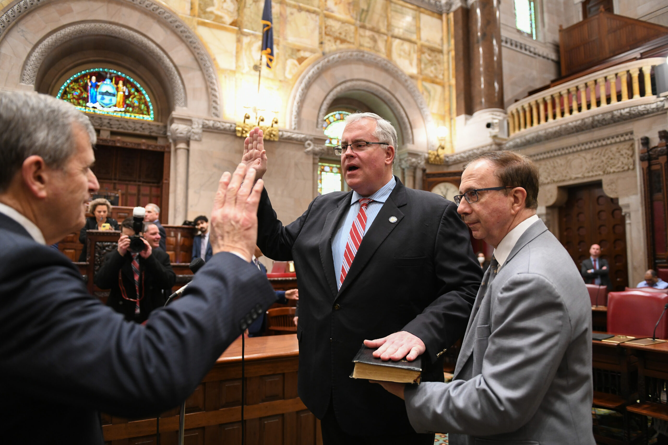 Stec sworn in to second term | News, Sports, Jobs - Adirondack Daily ...